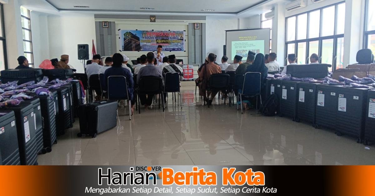 Pembekalan Tugas Karo dan Karu Kloter 7 Kabupaten Sidrap Tahun 1446 H ...