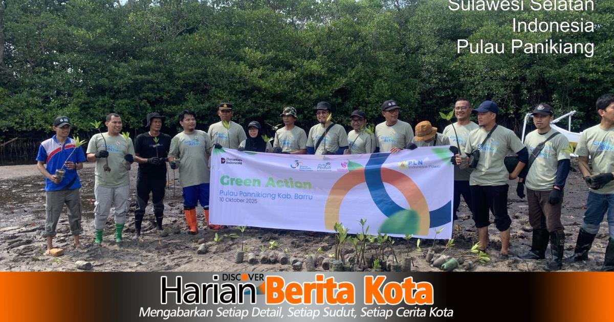 Penanaman Mangrove dan Pembersihan Pantai di Pulau Panikiang,Wujud ...